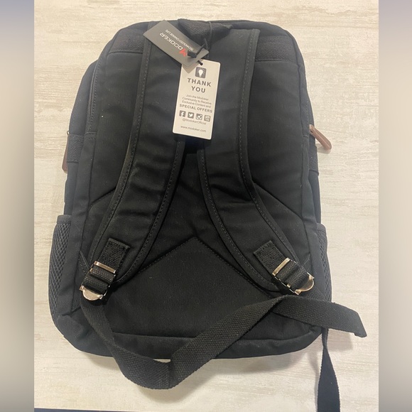 modoker | Bags | Nwt Modoker Canvas Vintage Laptop Backpack With Usb ...